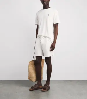 Polo Ralph Lauren Cotton-blend Terry Cloth Shorts - White