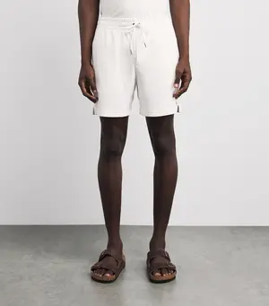 Polo Ralph Lauren Cotton-blend Terry Cloth Shorts - White