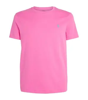 Polo Ralph Lauren Cotton Custom Slim-fit T-shirt - Pink