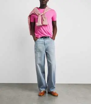 Polo Ralph Lauren Cotton Custom Slim-fit T-shirt - Pink