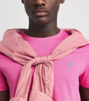 Polo Ralph Lauren Cotton Custom Slim-fit T-shirt - Pink