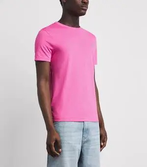Polo Ralph Lauren Cotton Custom Slim-fit T-shirt - Pink