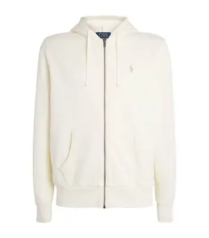 Polo Ralph Lauren Cotton Loopback Fleece Zip-up Hoodie - Neutral