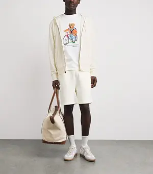 Polo Ralph Lauren Cotton Loopback Fleece Zip-up Hoodie - Neutral