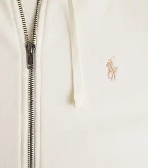 Polo Ralph Lauren Cotton Loopback Fleece Zip-up Hoodie - Neutral