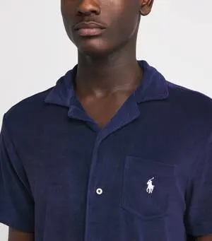 Polo Ralph Lauren Cotton-blend Terry Short-sleeve Slim Shirt