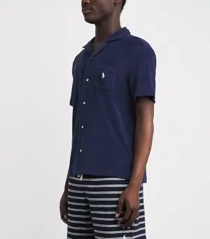 Polo Ralph Lauren Cotton-blend Terry Short-sleeve Slim Shirt