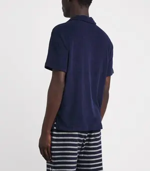 Polo Ralph Lauren Cotton-blend Terry Short-sleeve Slim Shirt