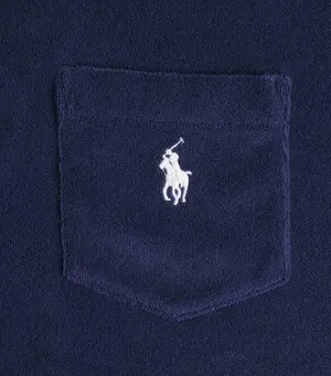 Polo Ralph Lauren Cotton-blend Terry Short-sleeve Slim Shirt