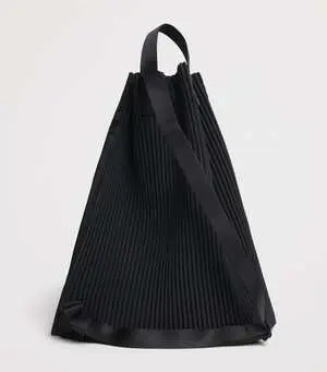 Issey Miyake Drawstring Pleated Shoulder Bag