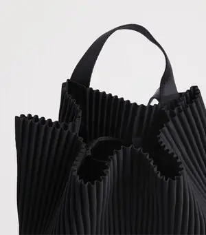 Issey Miyake Drawstring Pleated Shoulder Bag