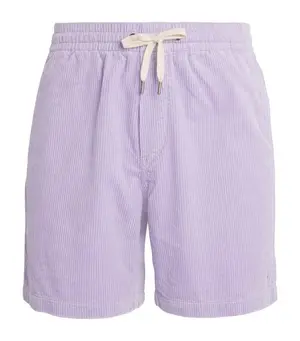 Polo Ralph Lauren Cotton Corduroy Prepster Shorts - Purple
