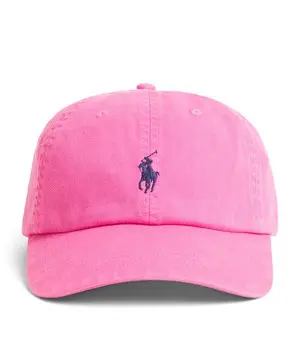 Polo Ralph Lauren Cotton Baseball Cap - Pink