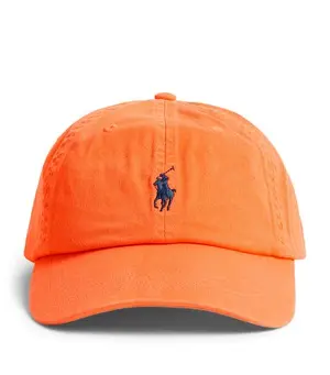Polo Ralph Lauren Cotton Baseball Cap Orange