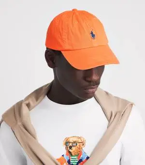 Polo Ralph Lauren Cotton Baseball Cap - Orange