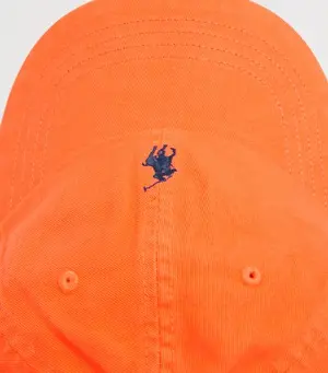 Polo Ralph Lauren Cotton Baseball Cap - Orange