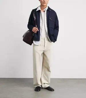 A.p.c. Organic Cotton Stripe Shirt - Grey