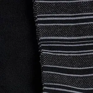 BOSS Stripe Mid-calf Socks - Black