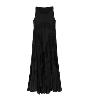 ALLSAINTS Dorina High-low Dress - Black