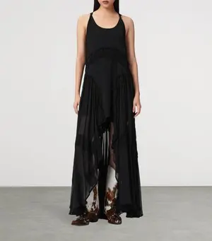 ALLSAINTS Dorina High-low Dress - Black