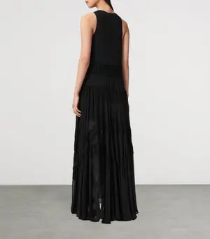ALLSAINTS Dorina High-low Dress - Black
