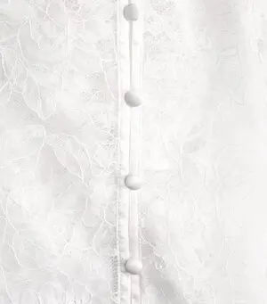 FLEUR DU MAL Lace Jasmine Flutter Camisole