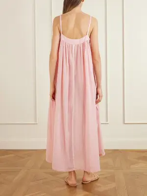 LEMLEM Eda Handwoven Cotton Gauze Maxi Dress