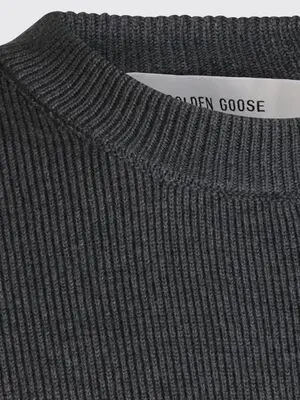 GOLDEN GOOSE Cotton Blend Knit Sweater