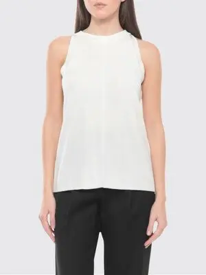 Loulou De Saison Sleeveless Crewneck Top - Ivory