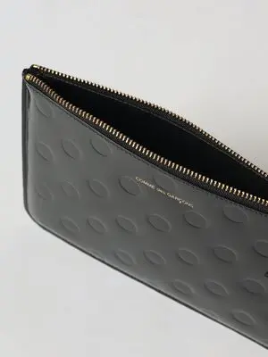 Comme Des Garçons Polka Dot Clutch - Black