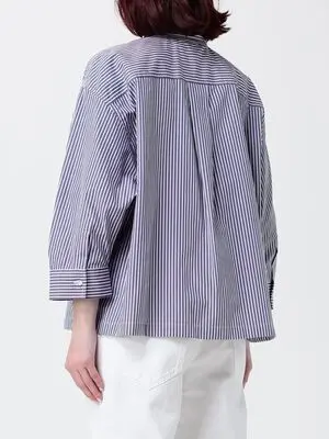 Brunello Cucinelli Striped Shirt - Blue