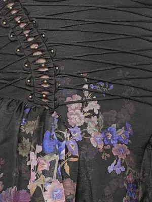 Zimmermann Floral Print Midi Dress