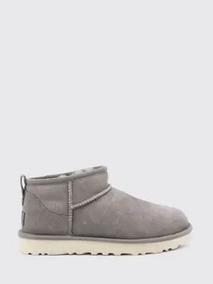 UGG Ugg Classic Ultra Mini Suede Ankle Boots Grey