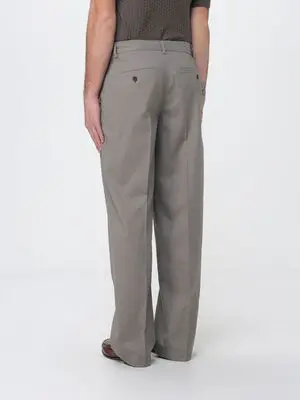 Emporio Armani Wool Wide-leg Trousers