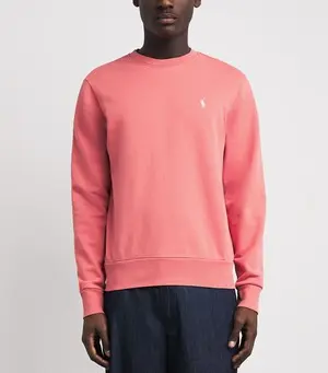 Polo Ralph Lauren Cotton Loopback Fleece Sweatshirt - Red