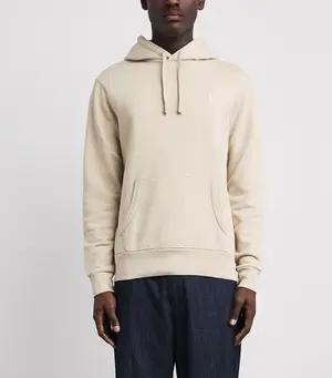Polo Ralph Lauren Cotton Loopback Fleece Hoodie - Grey