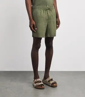Polo Ralph Lauren Linen Prepster Shorts - Green