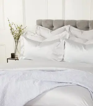 CELSO DE LEMOS Bourdon Oxford Pillowcase - Ivory