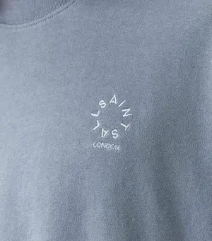 ALLSAINTS Organic Cotton Haven T-shirt - Blue