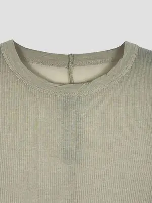 Rick Owens Viscose And Silk Knit Top