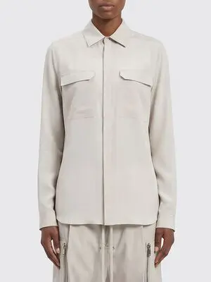 Rick Owens Wool Shirt - Beige