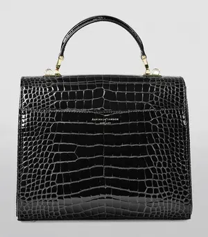 ASPINAL OF LONDON Mayfair Top-handle Bag - Black