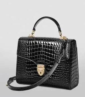 ASPINAL OF LONDON Mayfair Top-handle Bag - Black