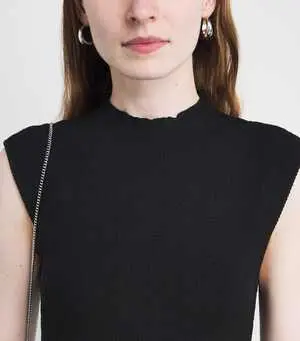 Claudie Pierlot Knitted Mini Dress - Black