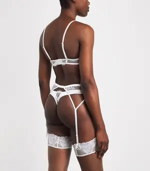 FLEUR DU MAL Lace Seduce U-plunge Frankie Bra - Ivory