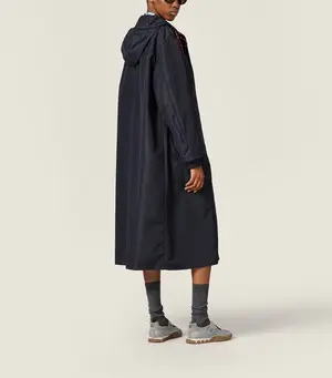 Miu Miu Technical Hooded Coat