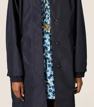 Miu Miu Technical Hooded Coat