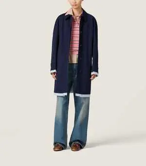 Miu Miu Cotton Poplin Coat