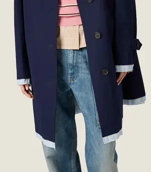 Miu Miu Cotton Poplin Coat