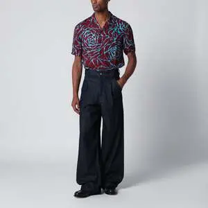 Dries Van Noten Wide-leg Jeans - Blue